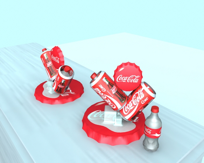 Coke Table Top units by Mragank Sharma at Coroflot.com