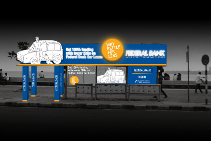 Fedral Bank - OOH Campaign by Mragank Sharma at Coroflot.com