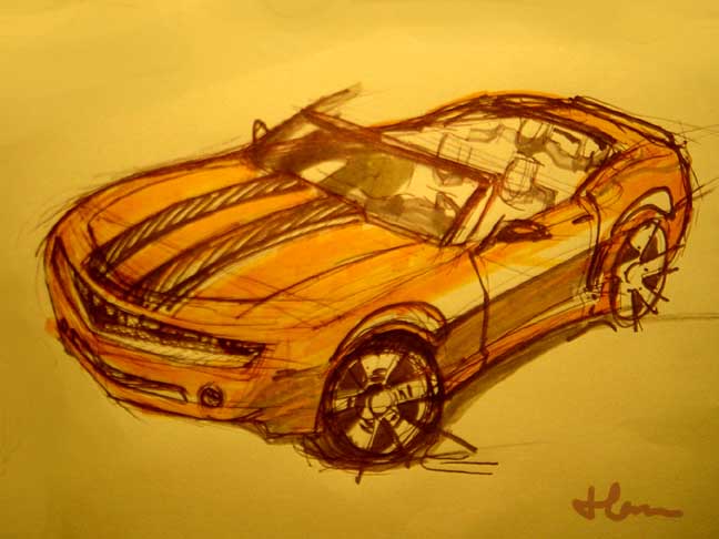 Car Drafts_Jul 09 by Hannah Zhang at Coroflot.com