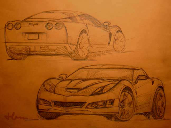 Car Drafts_Jul 09 by Hannah Zhang at Coroflot.com