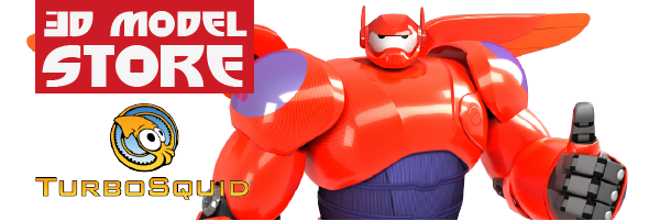 Big Hero 6 - Baymax 3D Model Fan Art by Alejandro Santell at Coroflot.com
