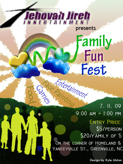 An upload by Kyle Alston on Coroflot: to the project Flyers and Designs