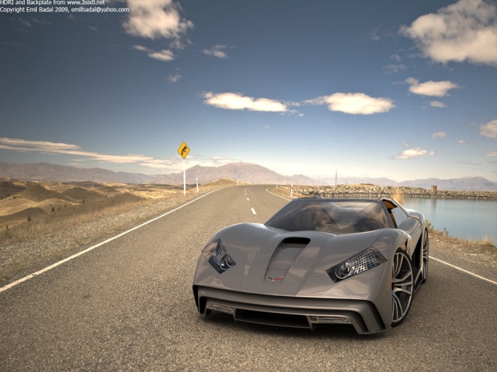 Corvette Z10 Concept by Emil Baddal at Coroflot.com