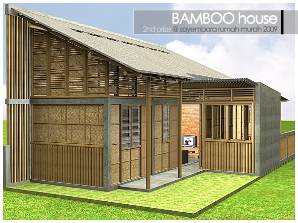 Competition - Low Cost House 2009 - bamboo house by yudho patrianto at ...