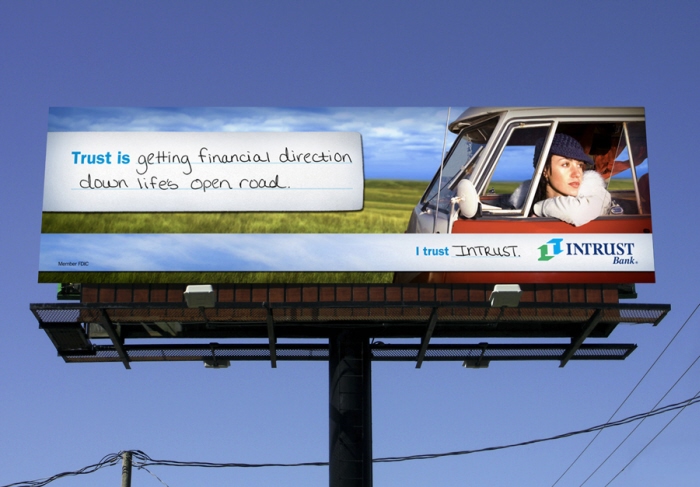 INTRUST Bank - Rebrand Campaign by Danny Mehl at Coroflot.com