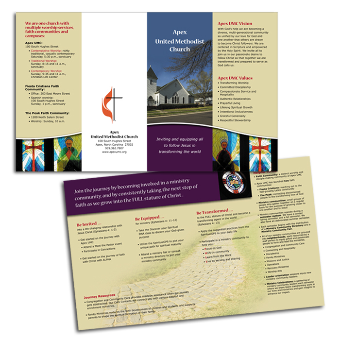 An upload by Lisa Starck on Coroflot: to the project Brochures