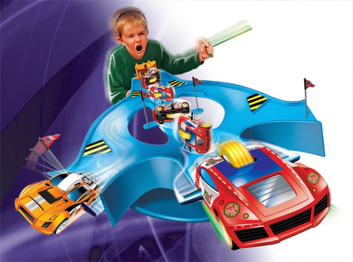 Toy Illustration by Ron McPherson at Coroflot.com