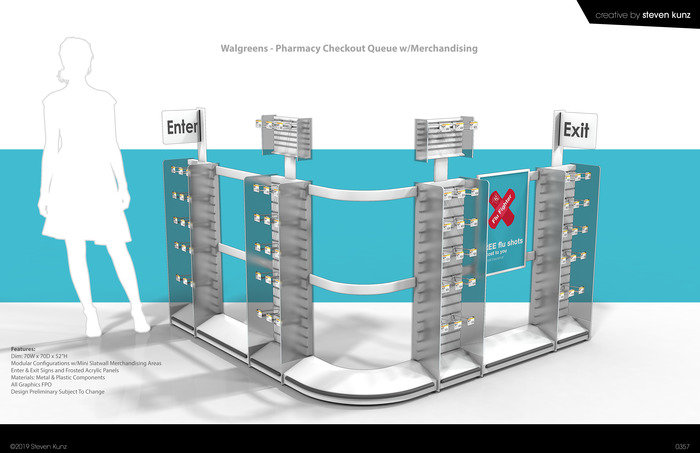 Walgreens - POS Checkout, Queue, and Floor Fixture Concepts by Steve ...