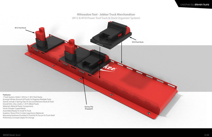 Milwaukee Tool - Jobber Truck Merchandiser System by Steve Kunz at ...