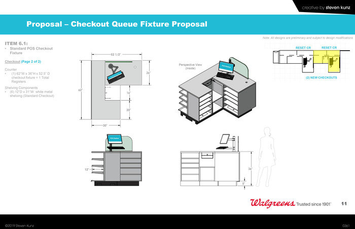 Walgreens - POS Checkout, Queue, and Floor Fixture Concepts by Steve ...