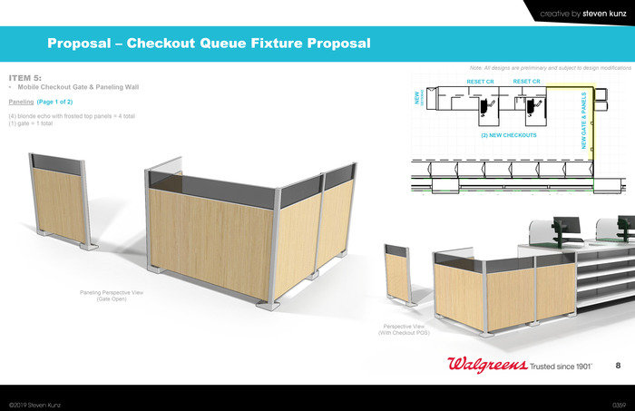 Walgreens - POS Checkout, Queue, and Floor Fixture Concepts by Steve ...