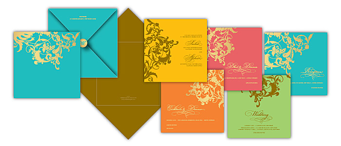 Turmeric Ink - Invite Design by Manav Rastogi at Coroflot.com