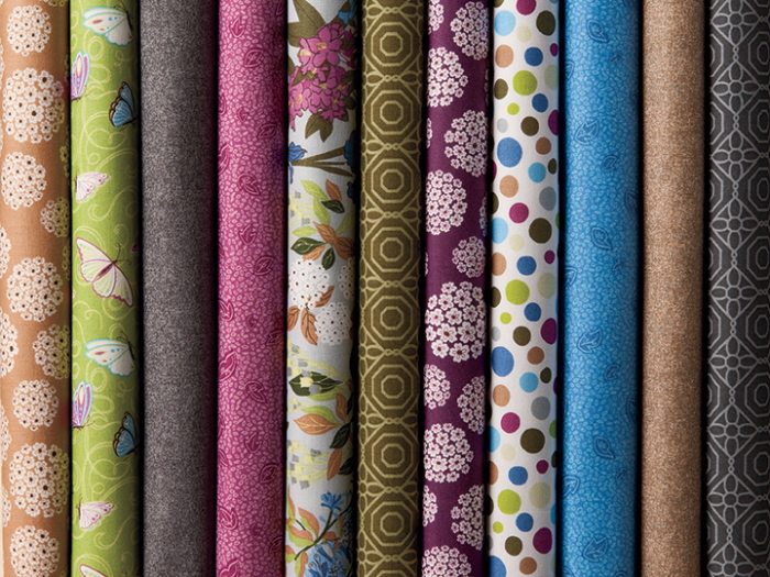 Fabrics designed for Connecting Threads by Jenni Calo at Coroflot.com