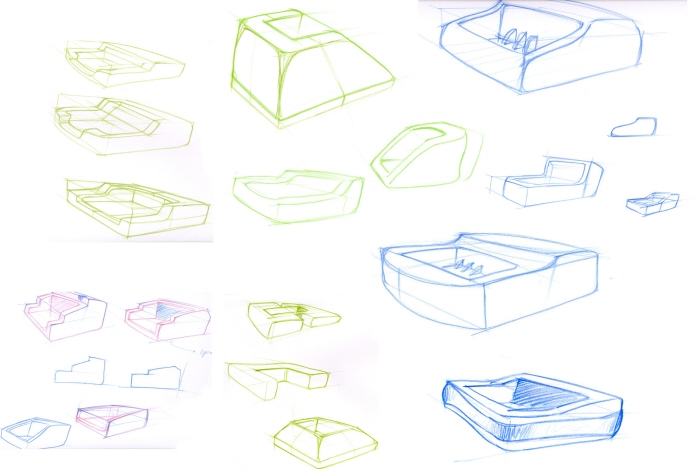 Summer project ( designing a walkie-talkie ) by Karan Singh at Coroflot.com