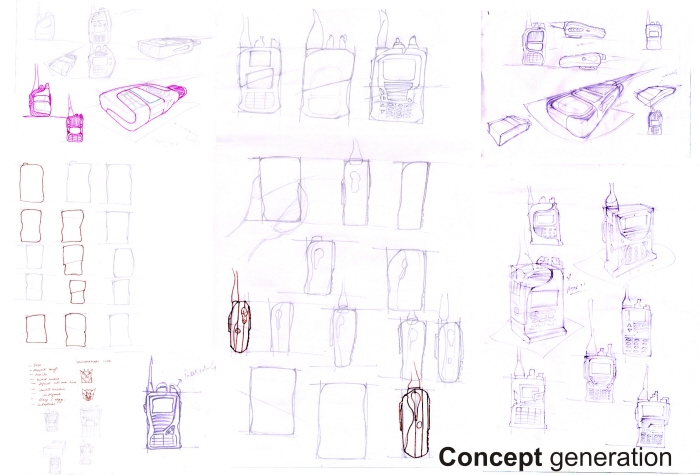 Summer project ( designing a walkie-talkie ) by Karan Singh at Coroflot.com