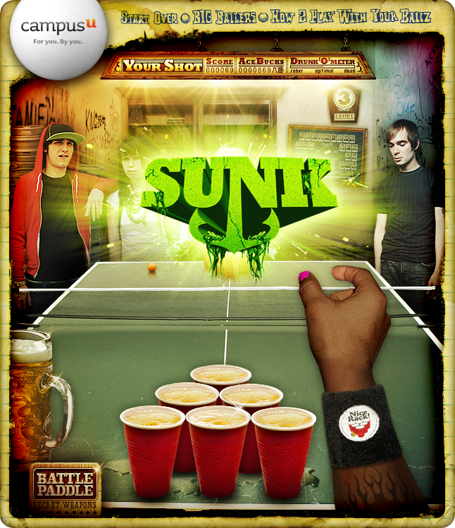 Ballz Deep - Beer Pong by MIKE RODDA at Coroflot.com