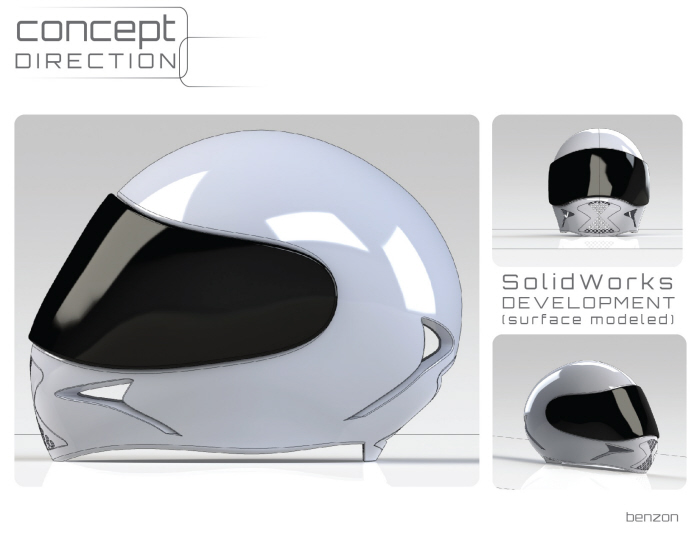 Ocular - Motorcycle Helmet by Alex Benzon at Coroflot.com