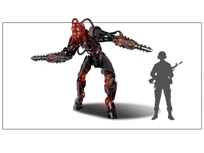 Assassin Droid by Koen Terra at Coroflot.com