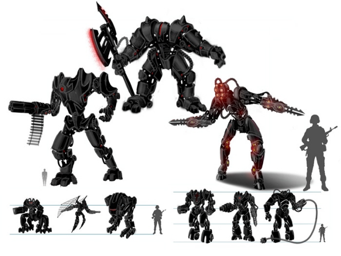 Assassin Droid by Koen Terra at Coroflot.com