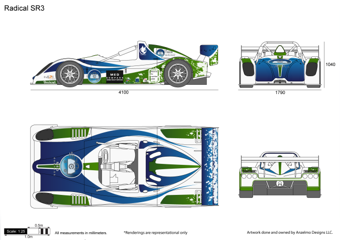 Livery Radical SR3 by Gary Anzelmo III at Coroflot.com