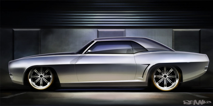 Muscle Car designs and concepts by Sean Smith at Coroflot.com