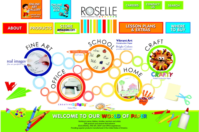 Roselle Paper Company by Barbara Boutin at Coroflot.com
