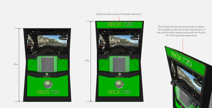 Best Buy Interactive Gaming Display by Hans Nielsen at Coroflot.com