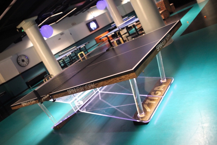 SPiNYC Center Court Table by Andrew Sanguinet at Coroflot.com