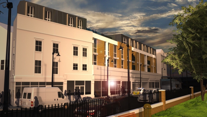 An upload by Huw Rees on Coroflot: to the project lower clapton scheme