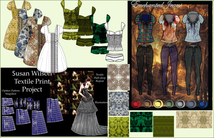 Computer Aided Design / Textile Design by Susan Wilson at Coroflot.com