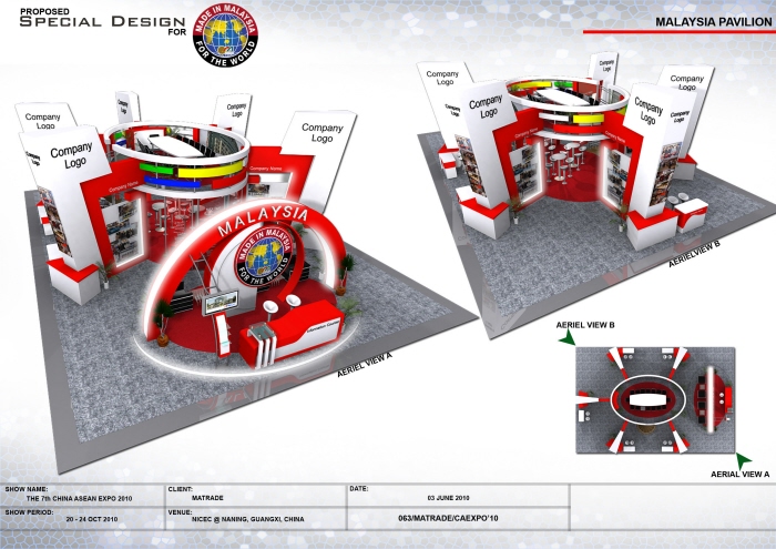 Matrade Pavilion at The 7th China Asean Expo 2010 by Nasrul Ibrahim at ...