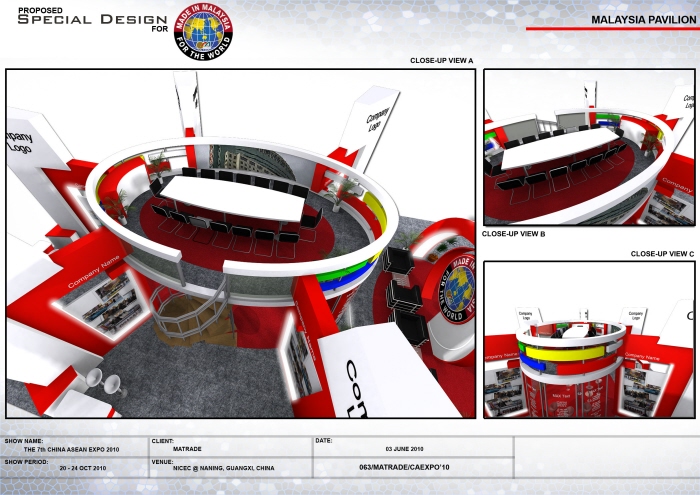 Matrade Pavilion at The 7th China Asean Expo 2010 by Nasrul Ibrahim at ...