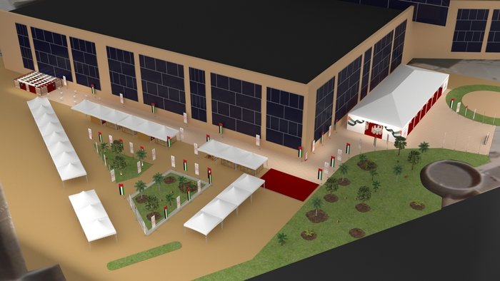 UAE National Day (2022) - Traditional Style Event Setup for ECSSR - Abu ...