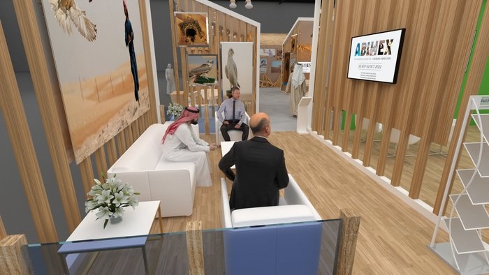 Khalifa Fund Exhibition Stand Design - ADIHEX 2022 (Abu Dhabi - UAE) by ...