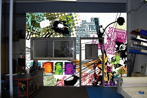 Mural Design by Sarah Warrick at Coroflot.com