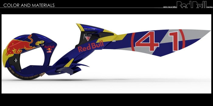Red Bull Aero Race Bike by Daniel Nikonchik at Coroflot.com