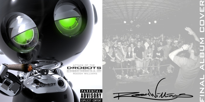 Roosh Williams Album Covers: ( Attack of the Drobots) & (Drobots: The ...
