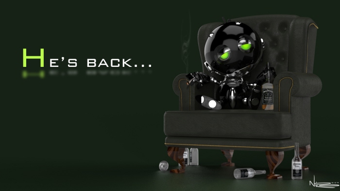 Roosh Williams Album Covers: ( Attack of the Drobots) & (Drobots: The ...