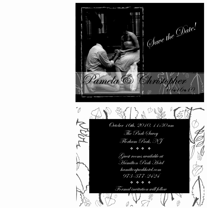 Invitations by Jennifer DeAngelo at Coroflot.com