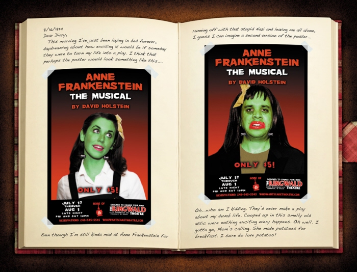 Anne Frankenstein - DVD Package by Michael Hovitch at Coroflot.com