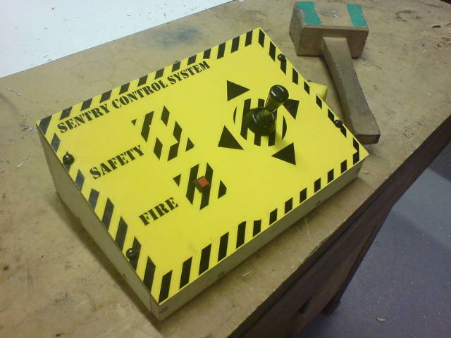 Sentry Paintball Gun Turret by Matt Marais at Coroflot.com