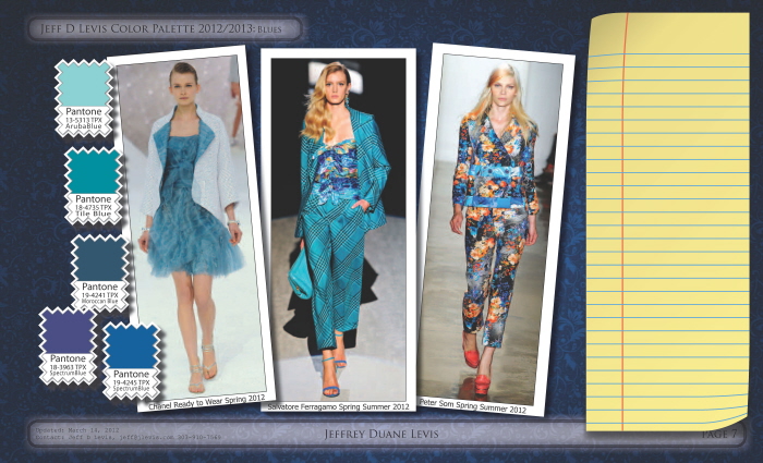 Color Palette 2012-2013 Updated 14 March 2012 by Jeff D Levis at ...