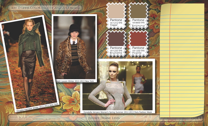 Color Palette 2012-2013 Updated 14 March 2012 by Jeff D Levis at ...