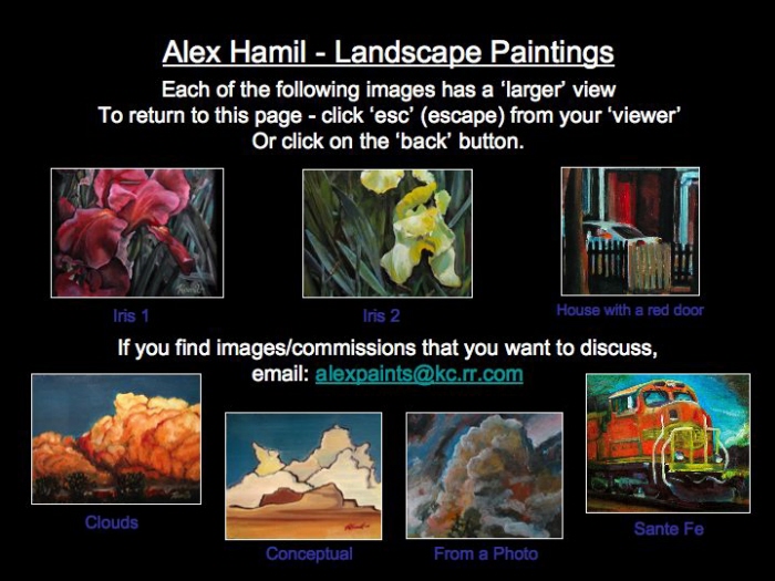 Oil Painting by Alex Hamil at Coroflot.com