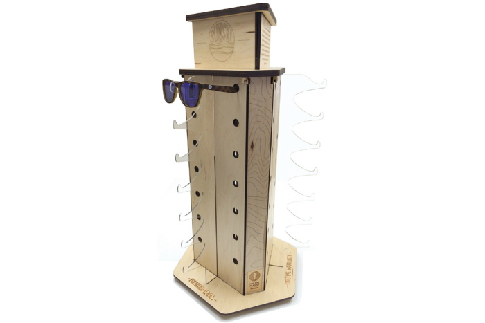 Sunski Sunglasses Flat Pack Displays by Chris Tewksbury at Coroflot.com