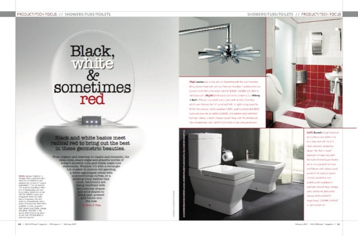 Magazine design work by Lisa Clare at Coroflot.com