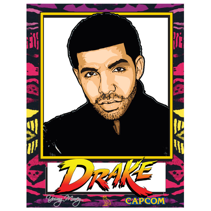Damu Groves on Coroflot: DRAKE graphics for "Drake VS. Lil Wayne" 2014 ...