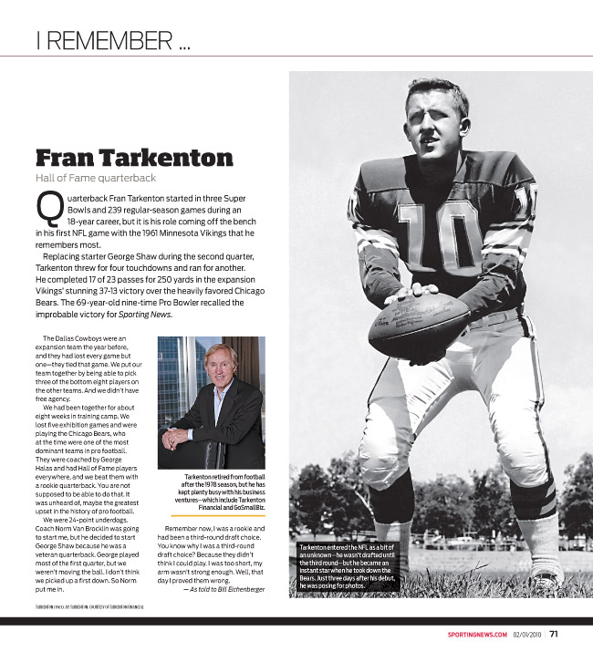 Magazine 1-page layout by Keith Wood at Coroflot.com