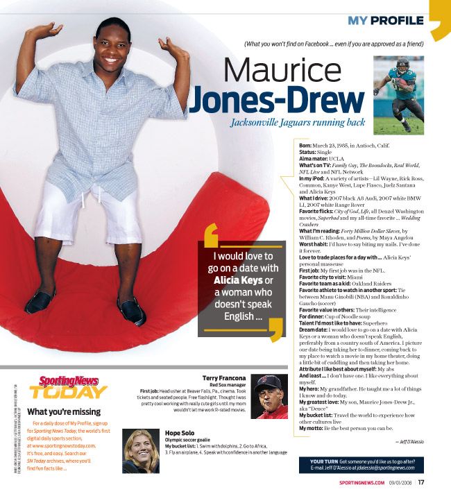 Magazine 1-page layout by Keith Wood at Coroflot.com