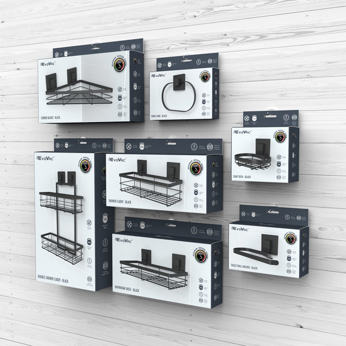 Packaging design bathroom accessories by Alejandro Arciga at Coroflot.com